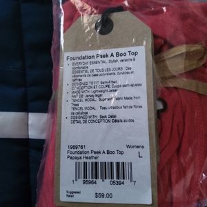 Prana | Tops | Prana Womens Foundation Peek A Boo Top | Poshmark